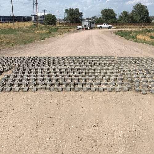 RubberForm Trackout Control Mats: Keep jobsite debris where it belongs.